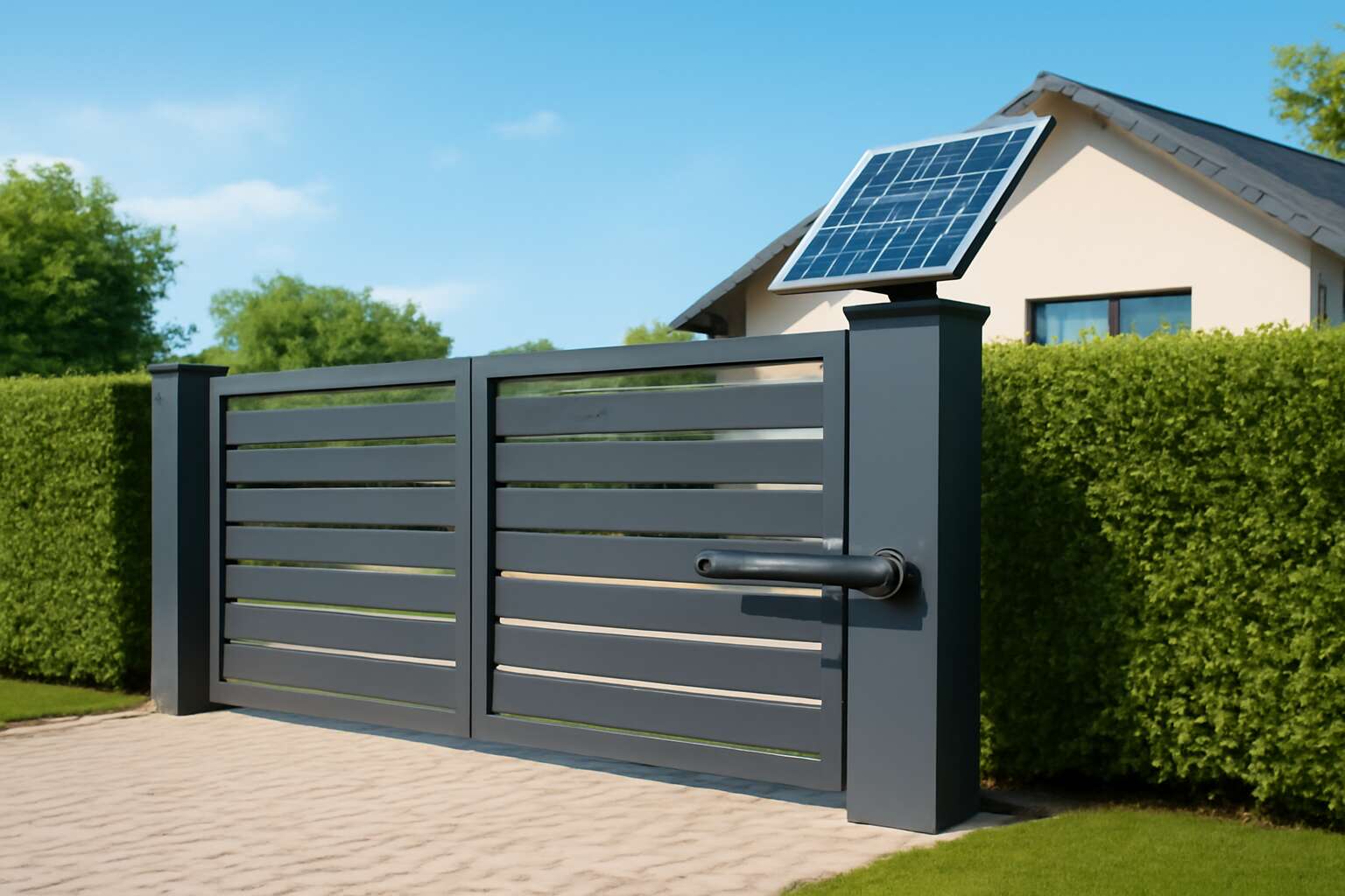 Effortless solar gate motor installation: Power up your entry with ease ...
